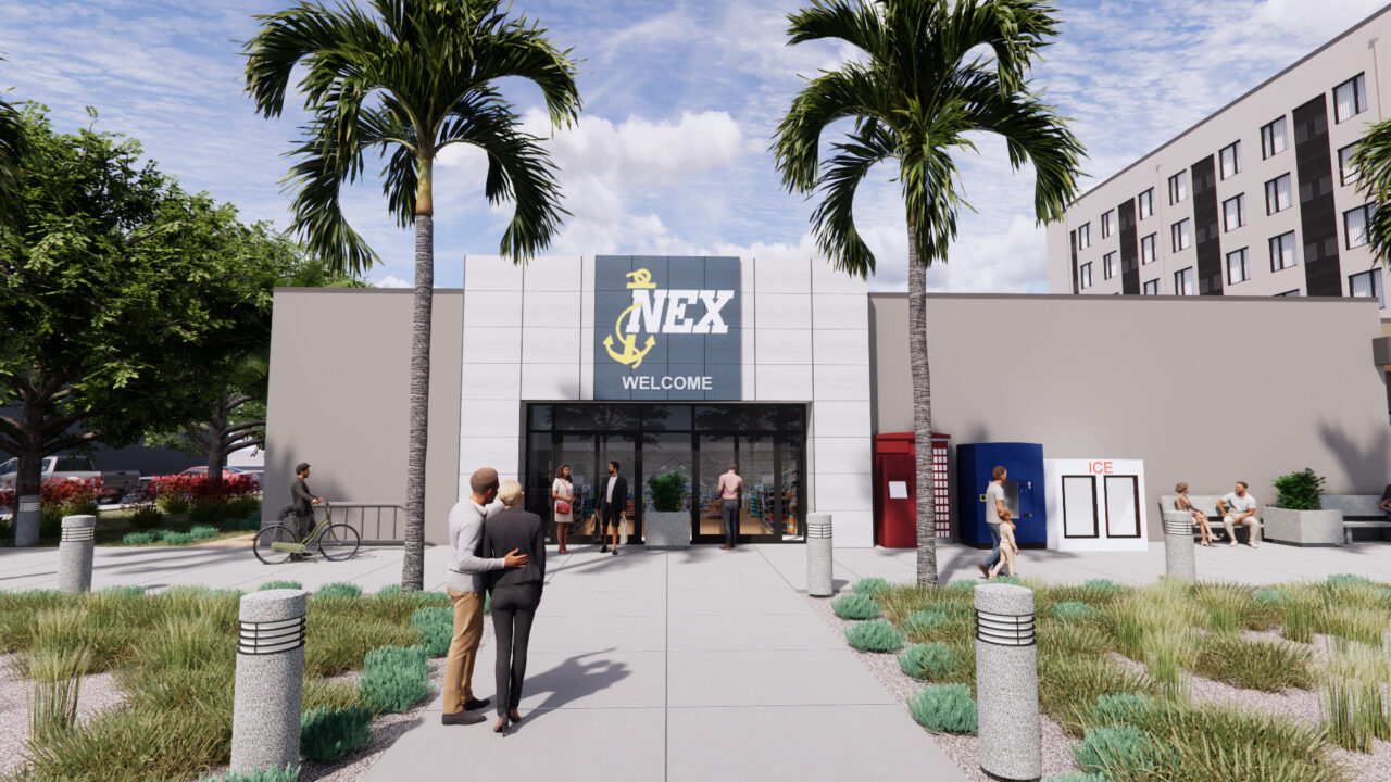 Delawie Designs NGIS and NEX on Naval Amphibious Base Coronado ...